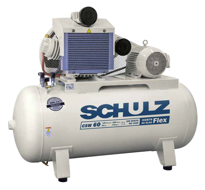 Schulz Compressors Oilless Piston Air Compressor | Oilless Piston Air ...