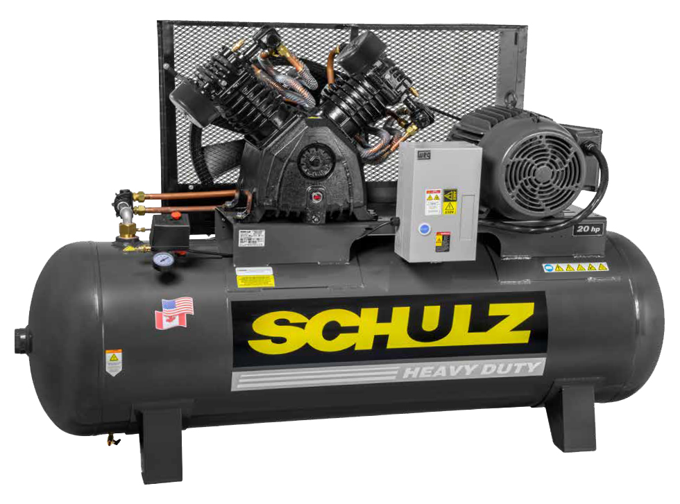 Schulz Compressors L Series Two Stage Piston Air Compressor | Two Stage ...