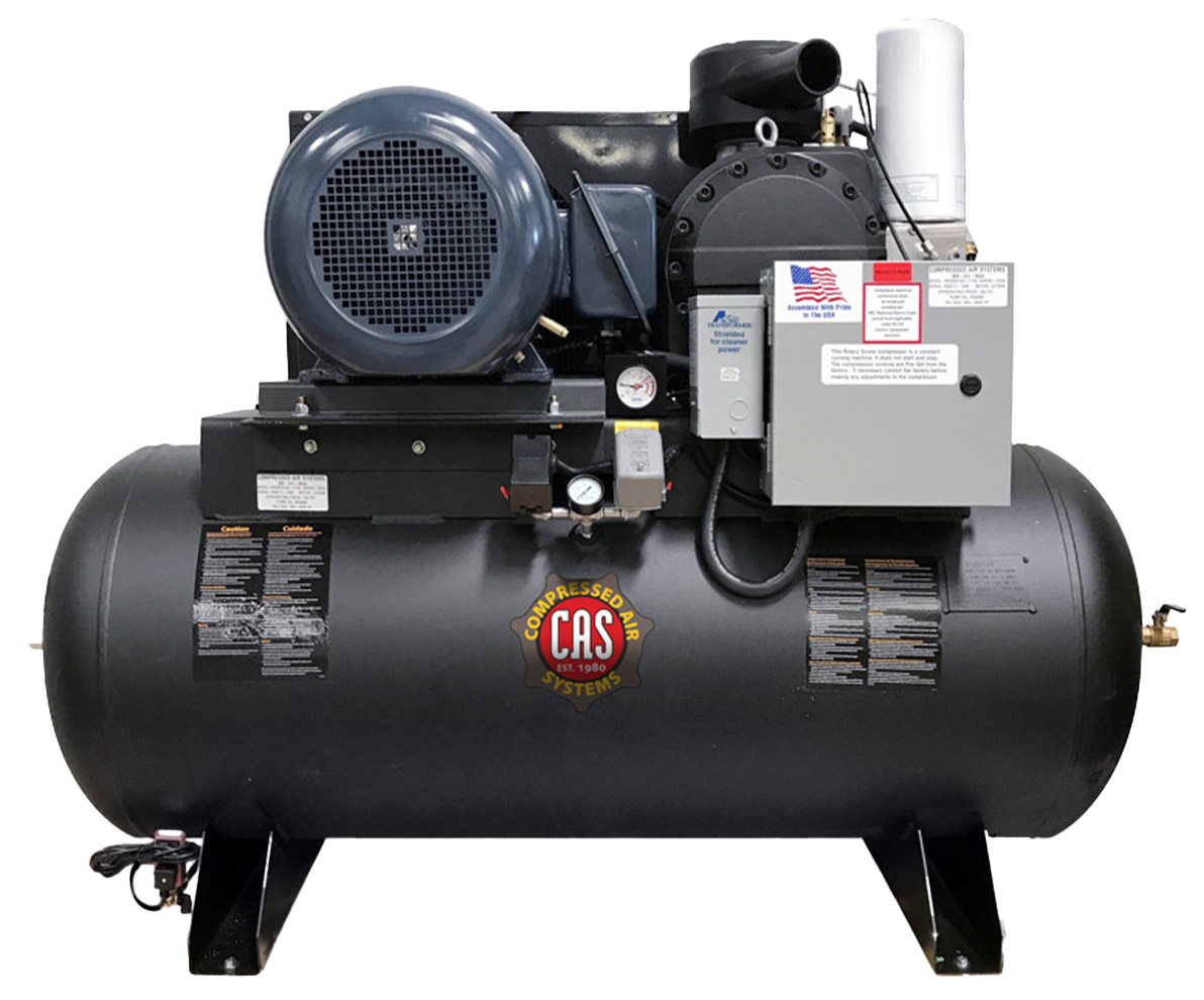 Compressed Air Systems RS Series Open Frame Rotary Screw Air Compressor ...