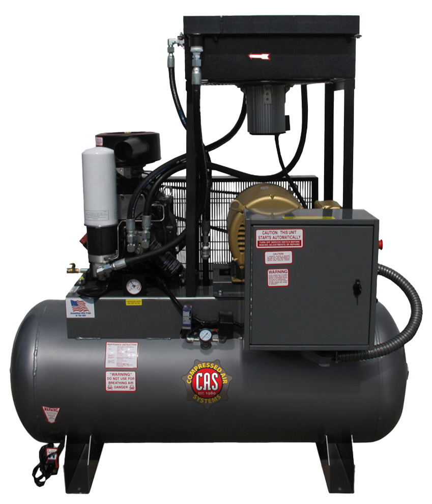 Compressed Air Systems RS Series Open Frame Rotary Screw Air Compressor ...