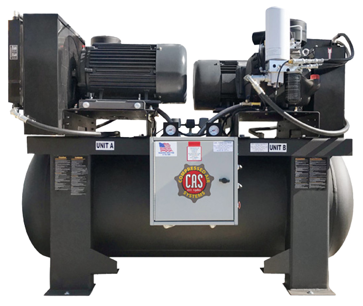 Compressed Air Systems RS Series Duplex Rotary Screw Air Compressor | Rotary Screw Air ...