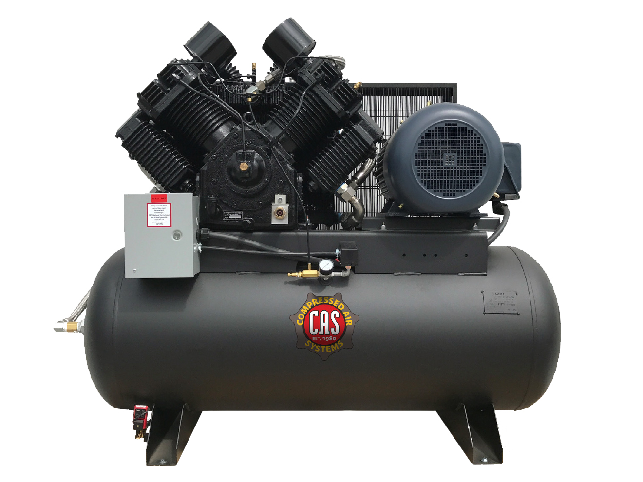 Compressed Air Systems Industrial Electric Stationary Piston Air ...