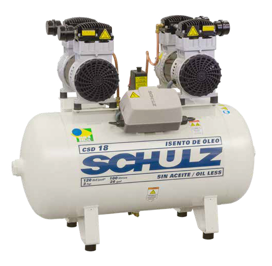 Schulz Compressors Oilless Piston Air Compressor | Oilless Piston Air ...