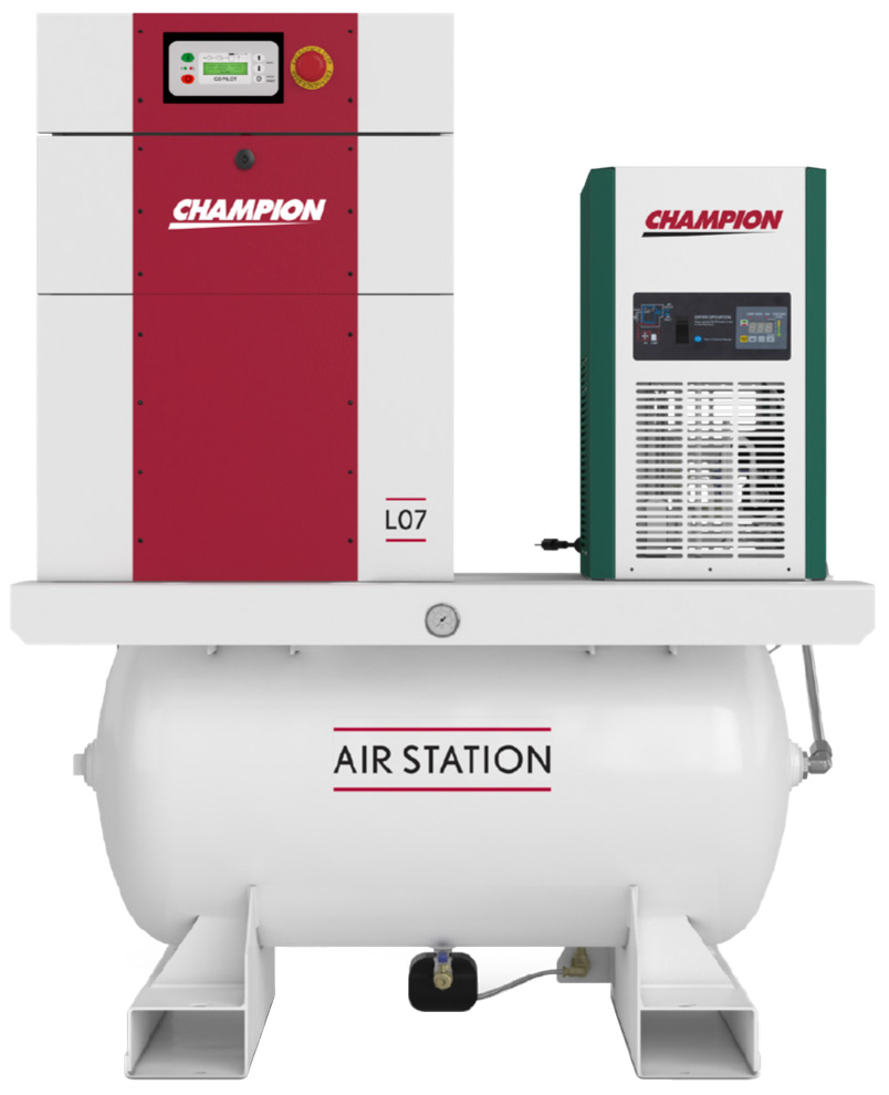 Champion screw compressor store