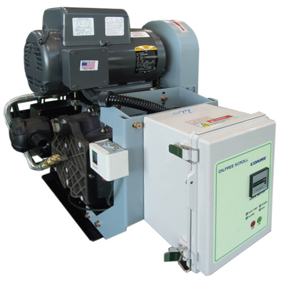Coaire CSOF-B Series Oilless Scroll Air Compressor | Oilless Scroll Air ...