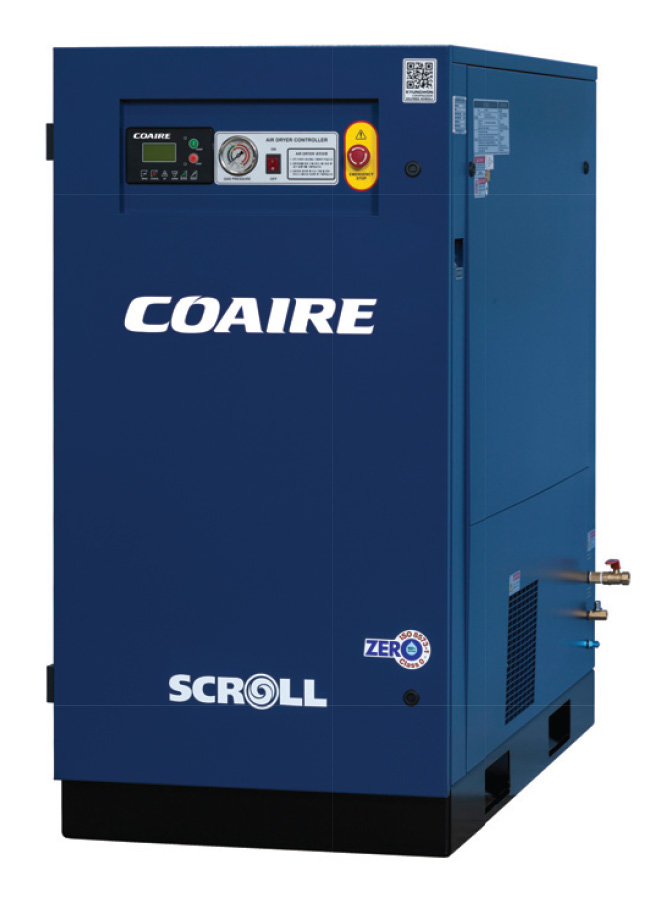 Coaire CSOF-S Series Oilless Scroll Air Compressor | Oilless Scroll Air ...