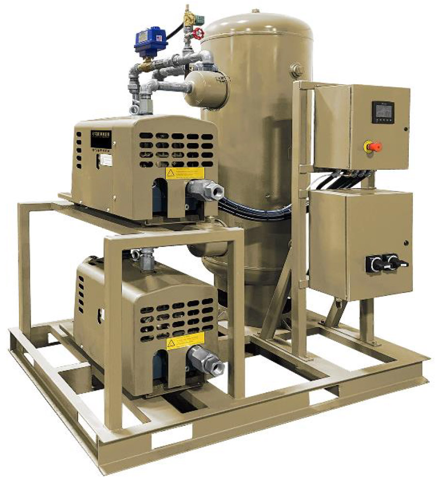 Dekker Gryphon Series Dry Claw Vacuum Pump System | Industrial Vacuum ...