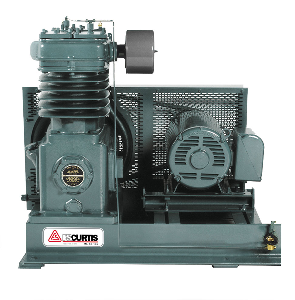 FS-Curtis ML Series Two Stage Piston Air Compressor | Two Stage Piston ...