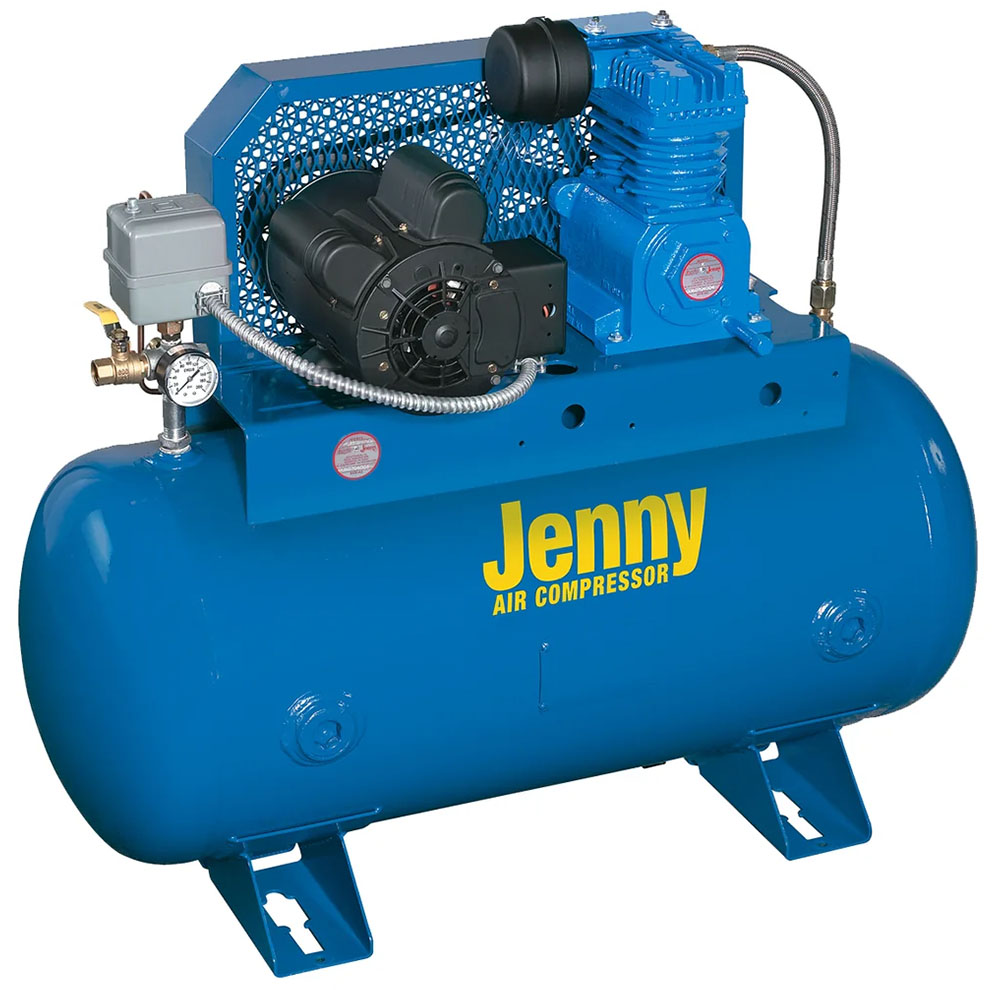 Jenny Single-Stage Stationary Piston Air Compressor | Pneumatic Air ...