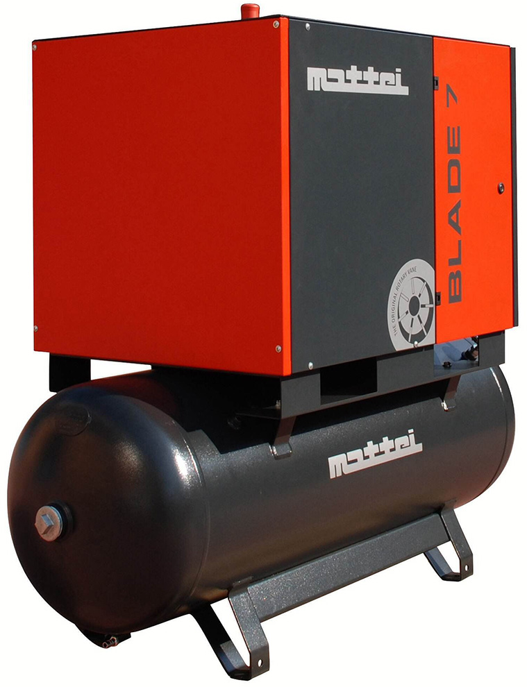 Mattei BLADE 4-11 Series Rotary Vane Air Compressor | Rotary Vane Air ...