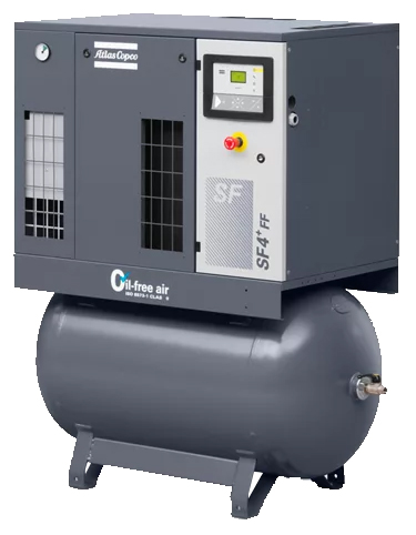 Atlas Copco SF1-6 Oilless Scroll Air Compressor | Oilless Scroll Air ...
