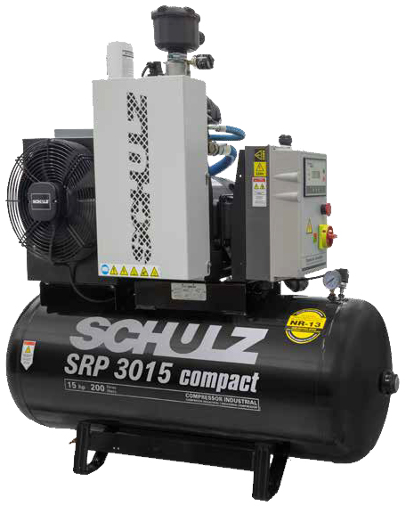 Schulz Compressors SRP Compact Series Rotary Screw Air Compressor ...