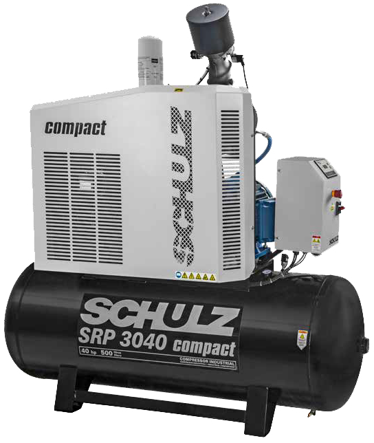 Schulz Compressors SRP Compact Series Rotary Screw Air Compressor ...