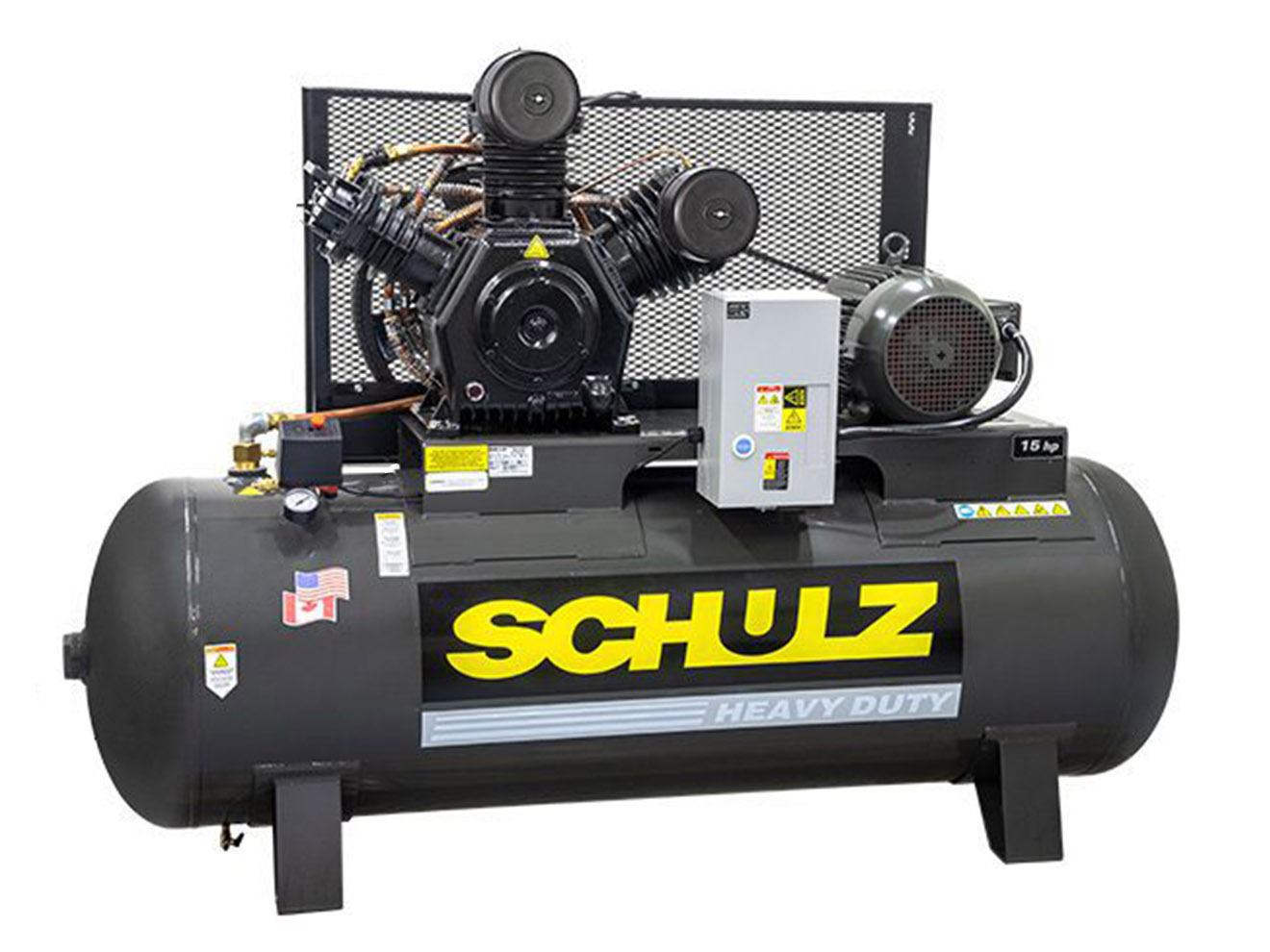 Schulz Compressors Heavy Duty Premium Series Two-Stage Piston Air ...