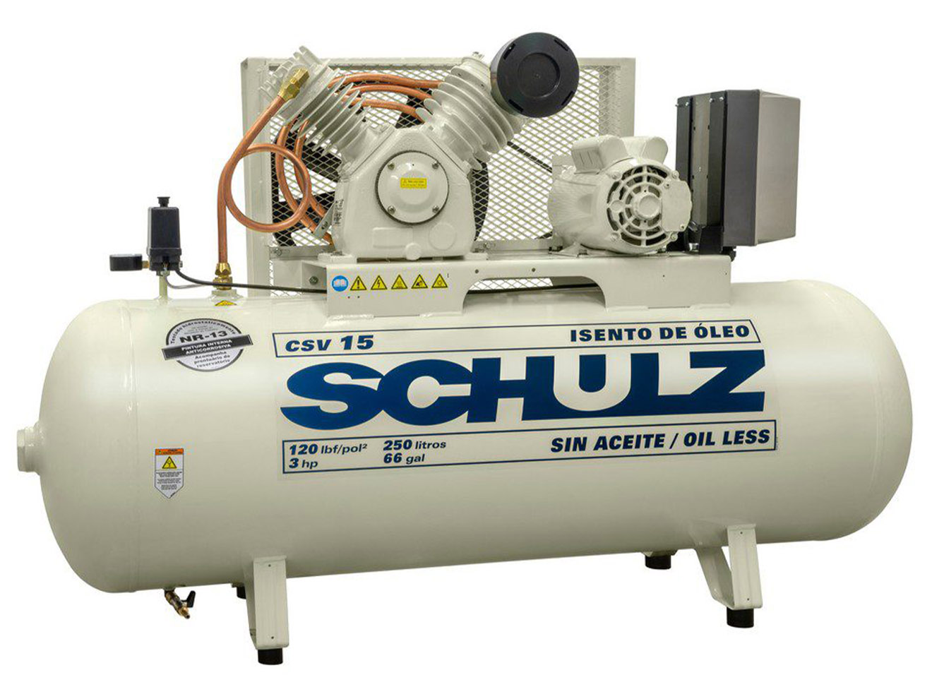 Schulz Compressors Oilless Piston Air Compressor | Oilless Piston Air ...