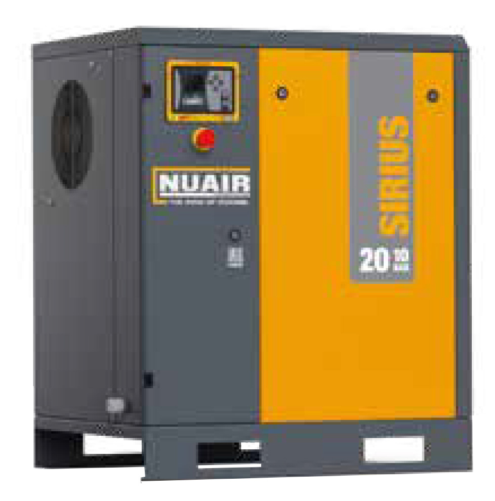 NUAIR Sirius Series Rotary Screw Air Compressor | Rotary Screw Air ...
